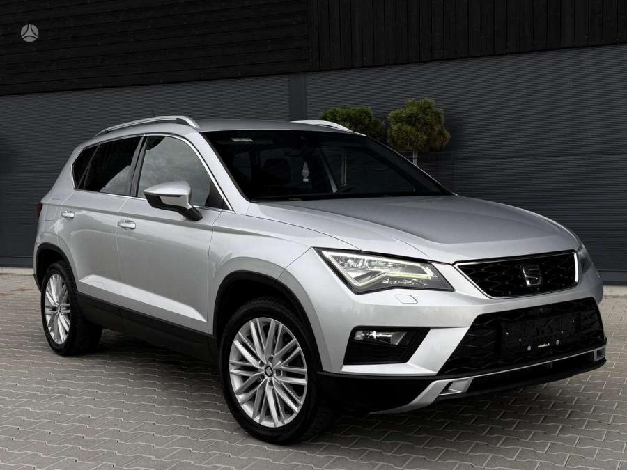 Pelēks SEAT Ateca 2016 Šauļi, ar dzinēja tilpumu 1.97 L un nobraukumu 223 tūkst. km par 12550 €, foto 1 vietnē AUTOMOTO.COM.LV