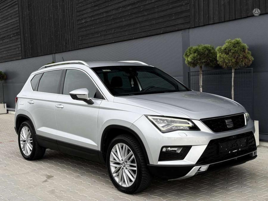 Pelēks SEAT Ateca 2016 Šauļi, ar dzinēja tilpumu 1.97 L un nobraukumu 223 tūkst. km par 12550 €, foto 3 vietnē AUTOMOTO.COM.LV