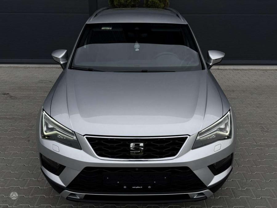 Pelēks SEAT Ateca 2016 Šauļi, ar dzinēja tilpumu 1.97 L un nobraukumu 223 tūkst. km par 12550 €, foto 4 vietnē AUTOMOTO.COM.LV