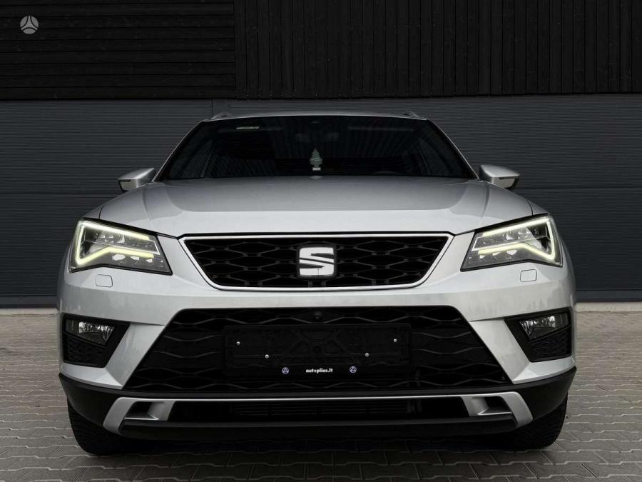 Pelēks SEAT Ateca 2016 Šauļi, ar dzinēja tilpumu 1.97 L un nobraukumu 223 tūkst. km par 12550 €, foto 5 vietnē AUTOMOTO.COM.LV
