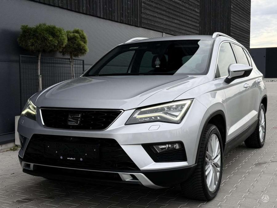 Pelēks SEAT Ateca 2016 Šauļi, ar dzinēja tilpumu 1.97 L un nobraukumu 223 tūkst. km par 12550 €, foto 8 vietnē AUTOMOTO.COM.LV