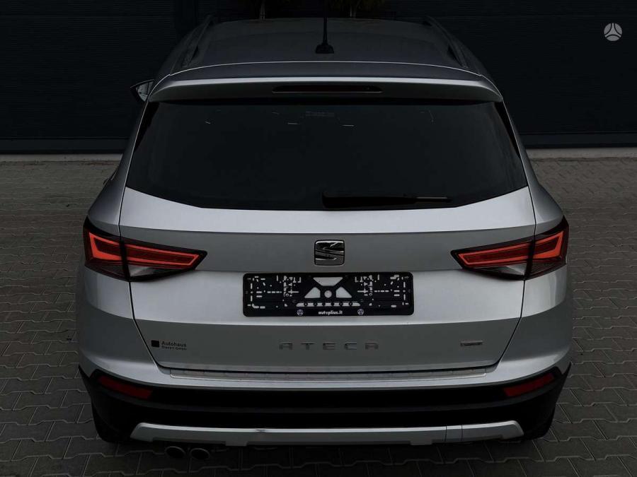 Pelēks SEAT Ateca 2016 Šauļi, ar dzinēja tilpumu 1.97 L un nobraukumu 223 tūkst. km par 12550 €, foto 10 vietnē AUTOMOTO.COM.LV