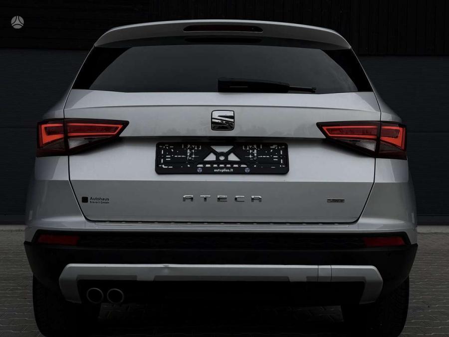 Pelēks SEAT Ateca 2016 Šauļi, ar dzinēja tilpumu 1.97 L un nobraukumu 223 tūkst. km par 12550 €, foto 11 vietnē AUTOMOTO.COM.LV