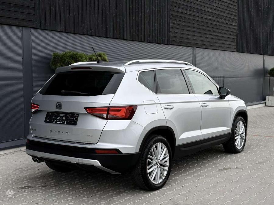 Pelēks SEAT Ateca 2016 Šauļi, ar dzinēja tilpumu 1.97 L un nobraukumu 223 tūkst. km par 12550 €, foto 12 vietnē AUTOMOTO.COM.LV