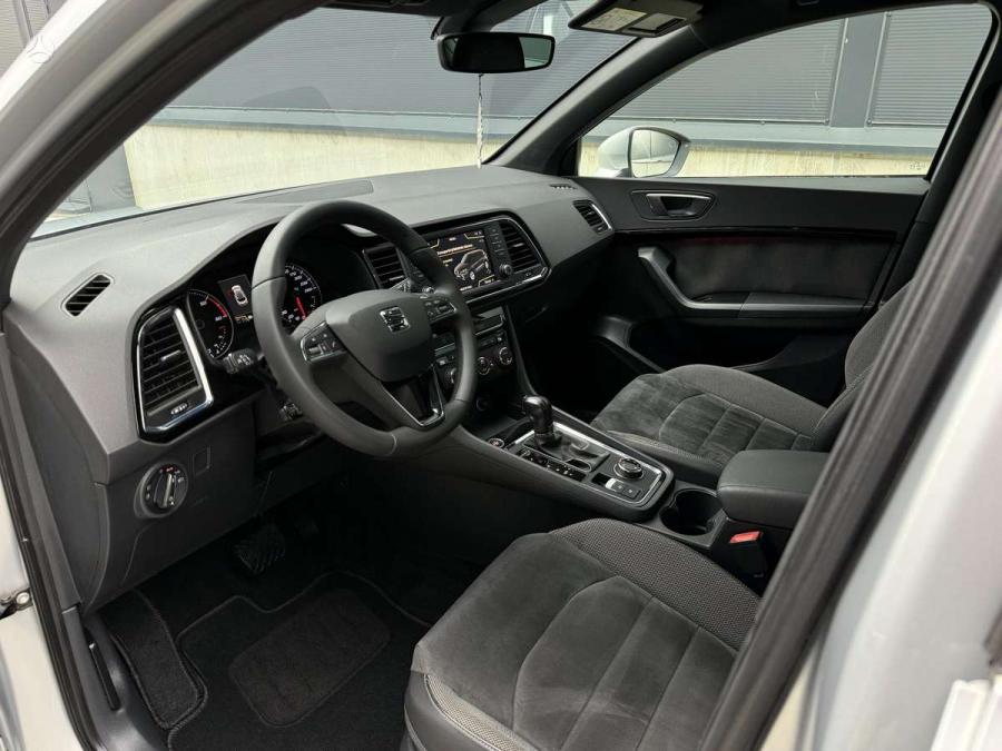 Pelēks SEAT Ateca 2016 Šauļi, ar dzinēja tilpumu 1.97 L un nobraukumu 223 tūkst. km par 12550 €, foto 15 vietnē AUTOMOTO.COM.LV