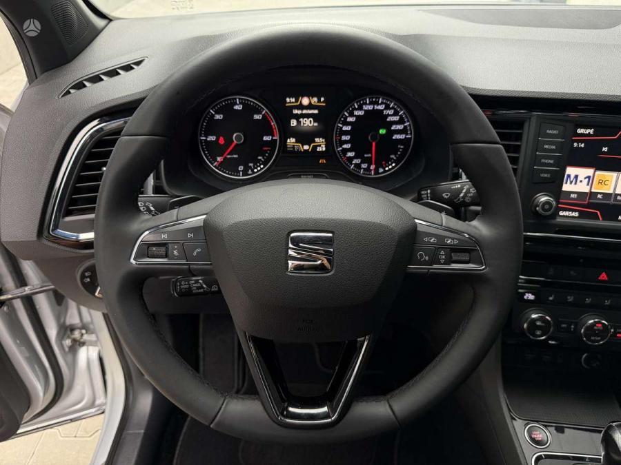 Pelēks SEAT Ateca 2016 Šauļi, ar dzinēja tilpumu 1.97 L un nobraukumu 223 tūkst. km par 12550 €, foto 17 vietnē AUTOMOTO.COM.LV