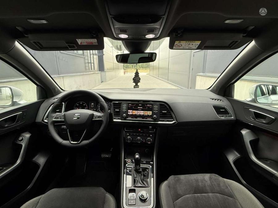 Pelēks SEAT Ateca 2016 Šauļi, ar dzinēja tilpumu 1.97 L un nobraukumu 223 tūkst. km par 12550 €, foto 21 vietnē AUTOMOTO.COM.LV