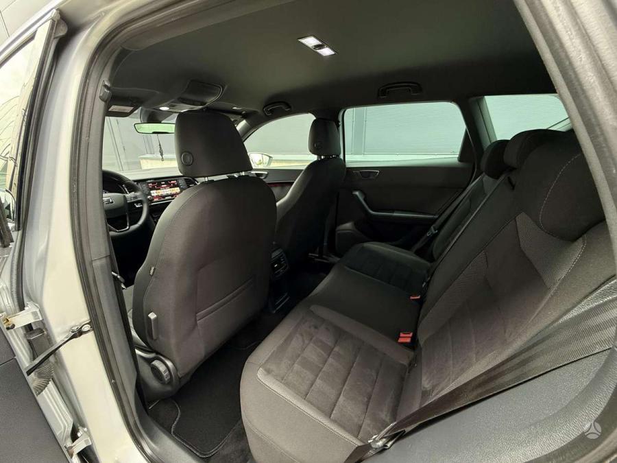 Pelēks SEAT Ateca 2016 Šauļi, ar dzinēja tilpumu 1.97 L un nobraukumu 223 tūkst. km par 12550 €, foto 22 vietnē AUTOMOTO.COM.LV