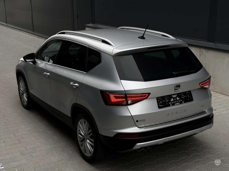 Pelēks SEAT Ateca 2016 Šauļi, ar dzinēja tilpumu 1.97 L un nobraukumu 223 tūkst. km par 12550 €, foto 44 vietnē AUTOMOTO.COM.LV