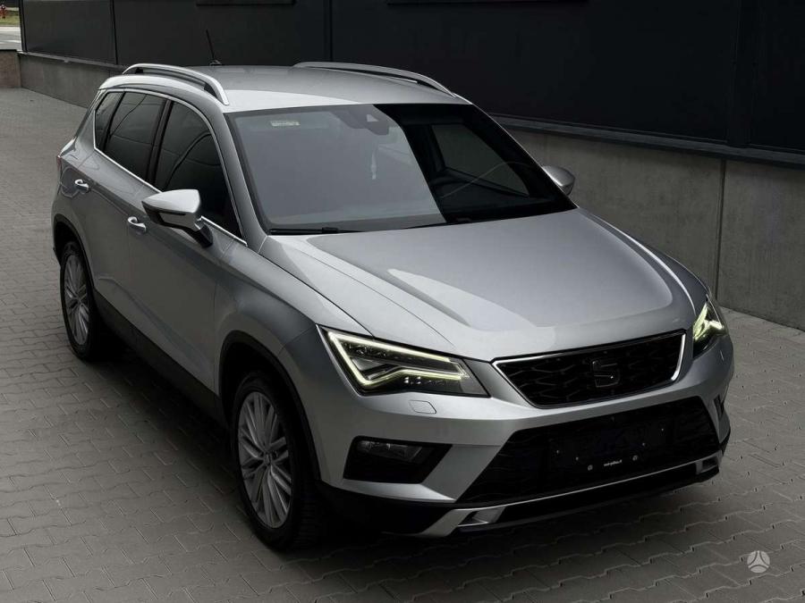 Grey SEAT Ateca 2016 in Siauliai, with an engine capacity of 1.97 L and mileage of 223 thousand km for 12550 €, photo 45 on AUTOMOTO.COM.LV