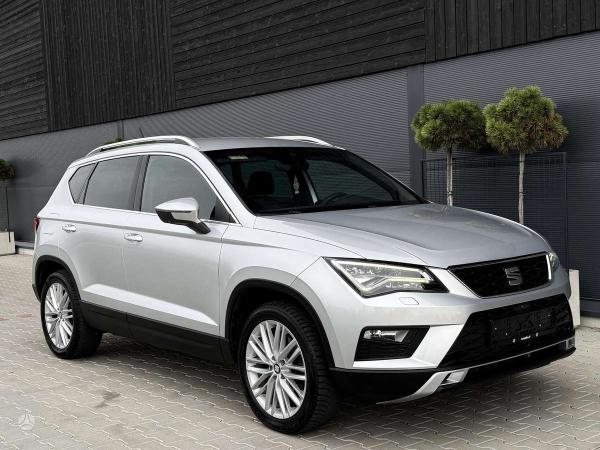 Grey SEAT Ateca 2016 in Siauliai, with an engine capacity of 1.97 L and mileage of 223 thousand km for 12550 €, photo 4 on AUTOMOTO.COM.LV