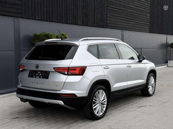 Grey SEAT Ateca 2016 in Siauliai, with an engine capacity of 1.97 L and mileage of 223 thousand km for 12550 €, photo 10 on AUTOMOTO.COM.LV