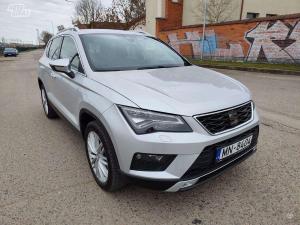 Grey SEAT Ateca 2016 in Siauliai, with an engine capacity of 2.00 L and mileage of 210 thousand km for 13300 €, photo 4 on AUTOMOTO.COM.LV