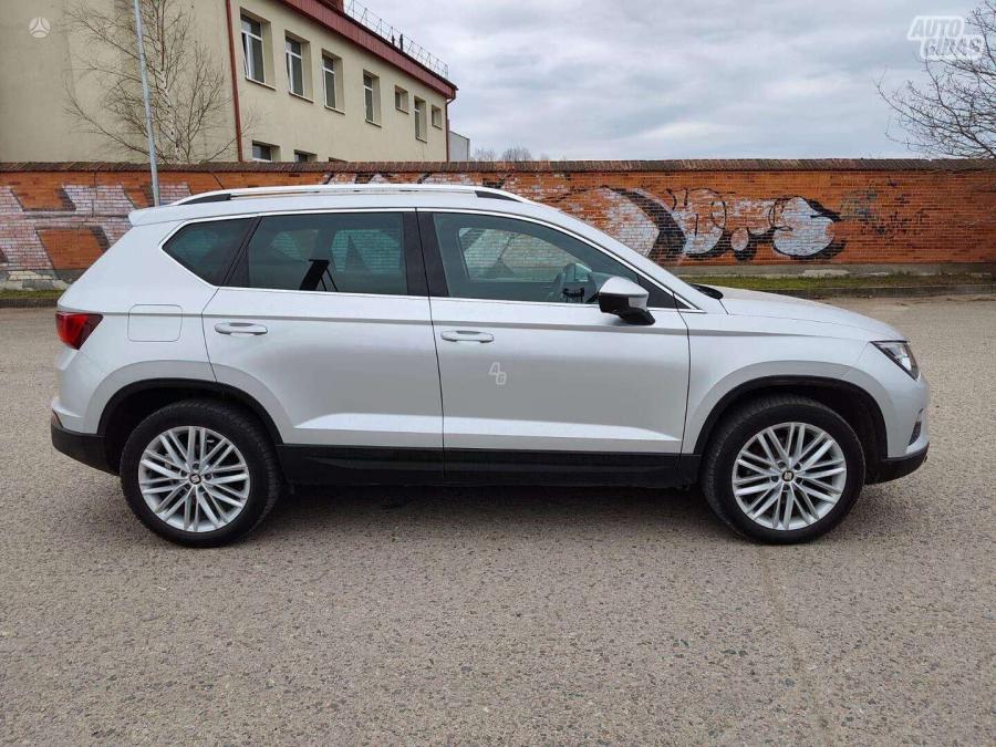 Grey SEAT Ateca 2016 in Siauliai, with an engine capacity of 2.00 L and mileage of 210 thousand km for 13300 €, photo 8 on AUTOMOTO.COM.LV