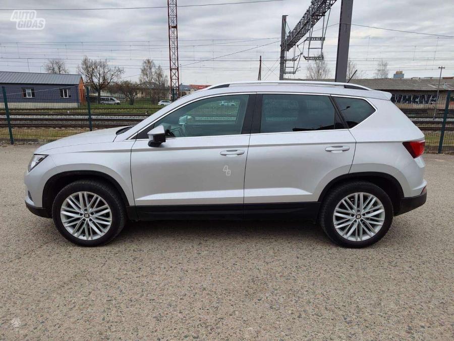 Grey SEAT Ateca 2016 in Siauliai, with an engine capacity of 2.00 L and mileage of 210 thousand km for 13300 €, photo 9 on AUTOMOTO.COM.LV