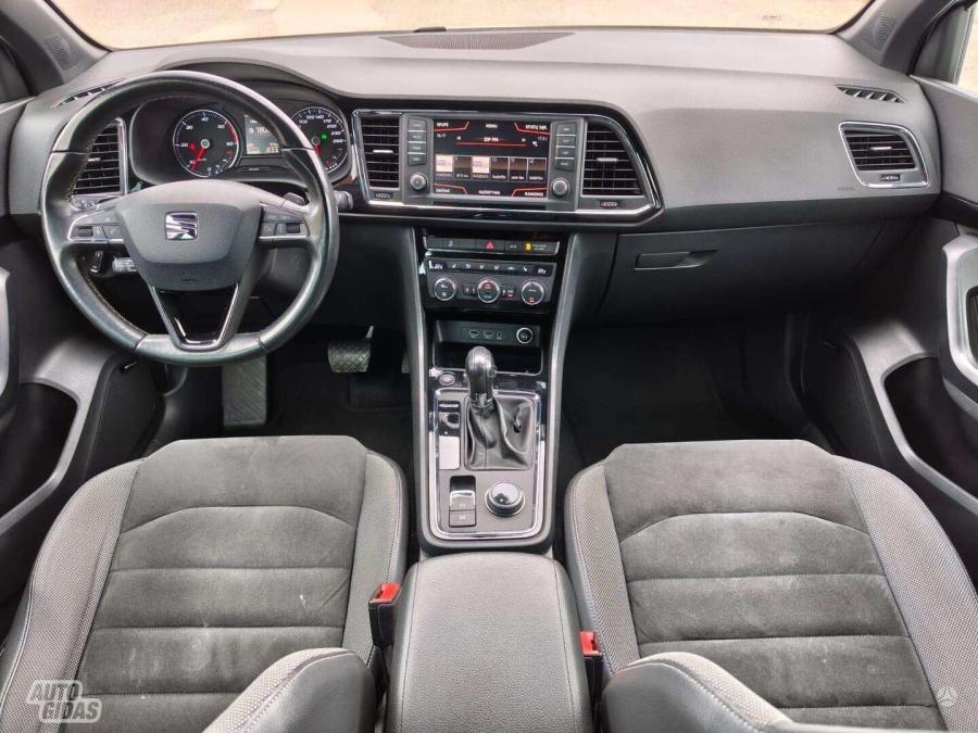 Grey SEAT Ateca 2016 in Siauliai, with an engine capacity of 2.00 L and mileage of 210 thousand km for 13300 €, photo 10 on AUTOMOTO.COM.LV