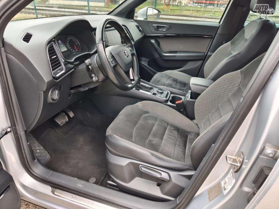 Grey SEAT Ateca 2016 in Siauliai, with an engine capacity of 2.00 L and mileage of 210 thousand km for 13300 €, photo 14 on AUTOMOTO.COM.LV
