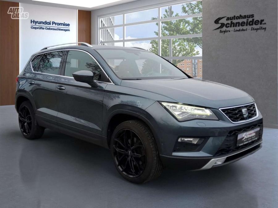 Grey SEAT Ateca 2017 in Kaunas, with an engine capacity of 2.00 L and mileage of 66 thousand km for 26469 €, photo 2 on AUTOMOTO.COM.LV