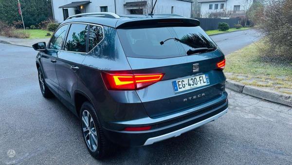 Grey SEAT Ateca 2017 in Vilnius, with an engine capacity of 1.40 L and mileage of 222 thousand km for 11550 €, photo 4 on AUTOMOTO.COM.LV