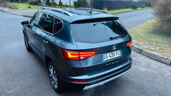 Grey SEAT Ateca 2017 in Vilnius, with an engine capacity of 1.40 L and mileage of 222 thousand km for 11550 €, photo 5 on AUTOMOTO.COM.LV
