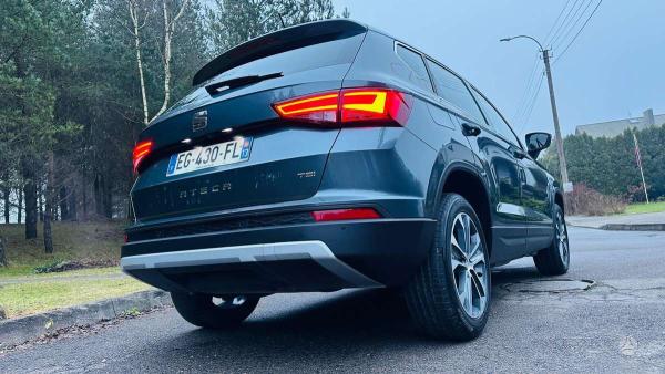 Grey SEAT Ateca 2017 in Vilnius, with an engine capacity of 1.40 L and mileage of 222 thousand km for 11550 €, photo 7 on AUTOMOTO.COM.LV