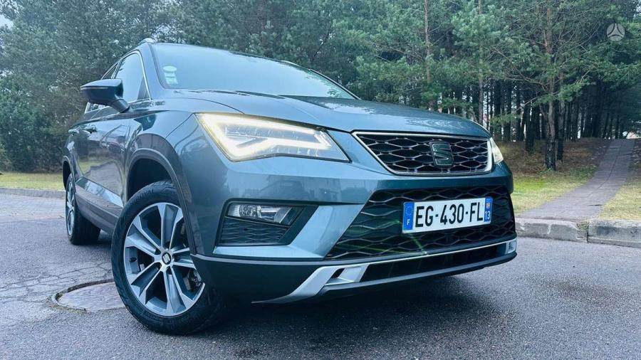 Серый Сеат Ateca 2017 в Вильнюс, объемом двигателя 1.40 л и пробегом 222 тыс. км за 11550 €, фото 12 на AUTOMOTO.COM.LV