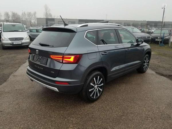 Pelēks SEAT Ateca 2017 Kauņa, ar dzinēja tilpumu 1.97 L un nobraukumu 289 tūkst. km par 13850 €, foto 5 vietnē AUTOMOTO.COM.LV