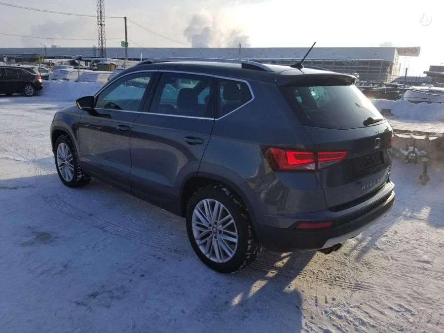 Pelēks SEAT Ateca 2017 Kauņa, ar dzinēja tilpumu 1.97 L un nobraukumu 289 tūkst. km par 13300 €, foto 8 vietnē AUTOMOTO.COM.LV