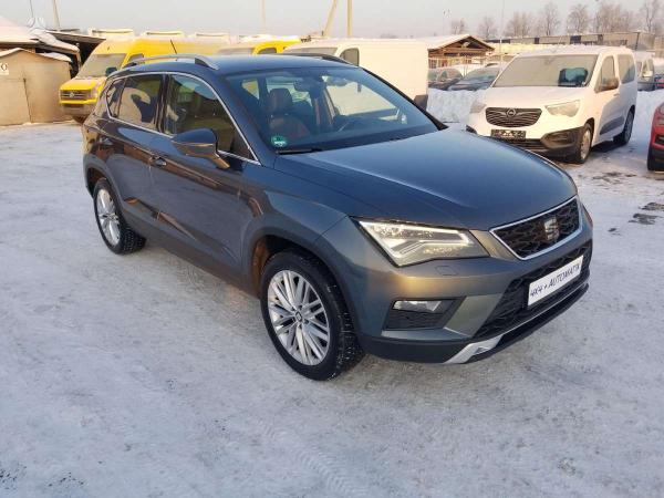 Grey SEAT Ateca 2017 in Kaunas, with an engine capacity of 1.97 L and mileage of 289 thousand km for 13299 €, photo 3 on AUTOMOTO.COM.LV