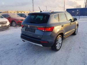 Pelēks SEAT Ateca 2017 Kauņa, ar dzinēja tilpumu 1.97 L un nobraukumu 289 tūkst. km par 13299 €, foto 5 vietnē AUTOMOTO.COM.LV