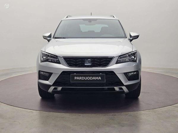 Grey SEAT Ateca 2017 in Panevezys, with an engine capacity of 1.97 L and mileage of 102 thousand km for 16990 €, photo 2 on AUTOMOTO.COM.LV