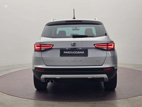 Grey SEAT Ateca 2017 in Panevezys, with an engine capacity of 1.97 L and mileage of 102 thousand km for 16990 €, photo 8 on AUTOMOTO.COM.LV