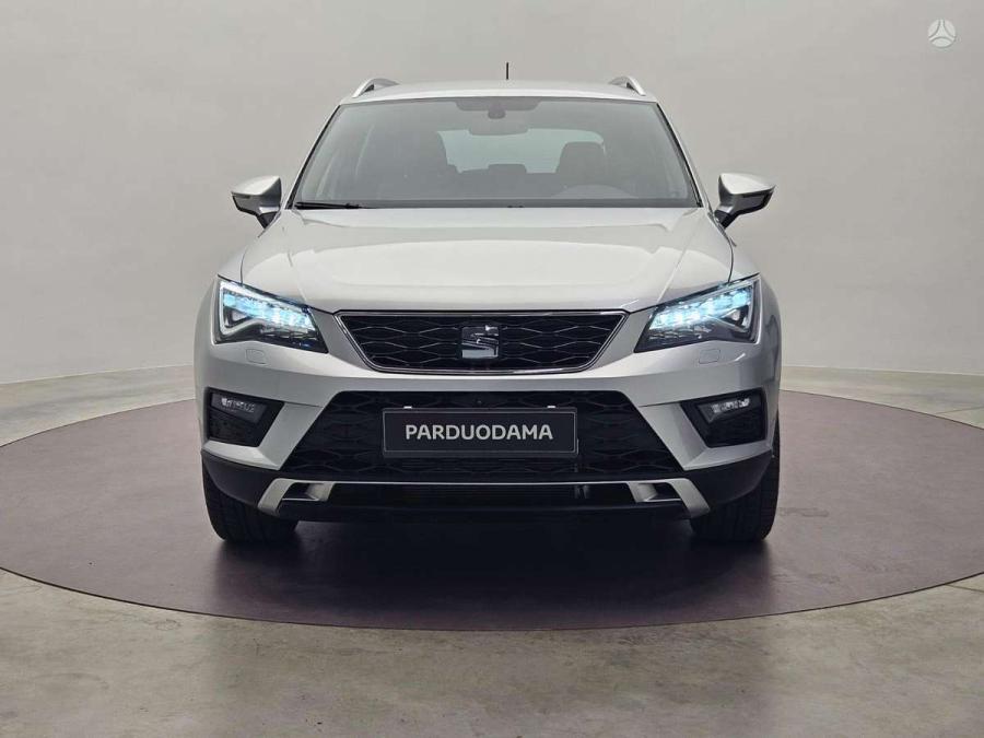 Grey SEAT Ateca 2017 in Panevezys, with an engine capacity of 1.97 L and mileage of 102 thousand km for 16990 €, photo 9 on AUTOMOTO.COM.LV