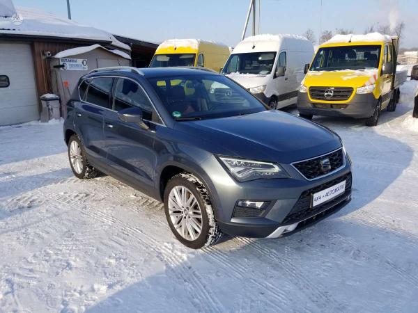 Серый Сеат Ateca 2017 в Каунас, объемом двигателя 1.97 л и пробегом 289 тыс. км за 12888 €, фото 3 на AUTOMOTO.COM.LV