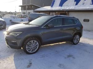 Grey SEAT Ateca 2017 in Kaunas, with an engine capacity of 1.97 L and mileage of 289 thousand km for 12888 €, photo 9 on AUTOMOTO.COM.LV