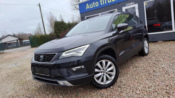 Серый Сеат Ateca 2017 в Рига, объемом двигателя 1.60 л и пробегом 186 тыс. км за 13990 €, фото 3 на AUTOMOTO.COM.LV