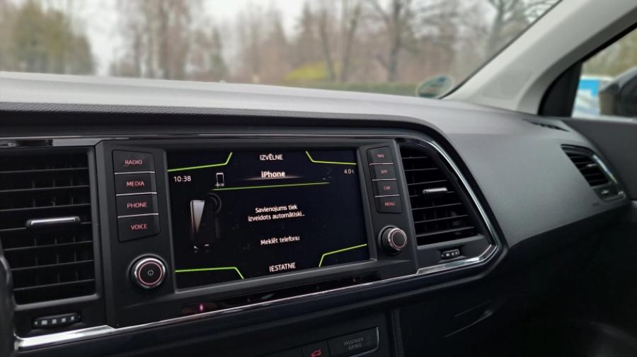 Grey SEAT Ateca 2017 in Riga, with an engine capacity of 1.60 L and mileage of 186 thousand km for 13990 €, photo 24 on AUTOMOTO.COM.LV