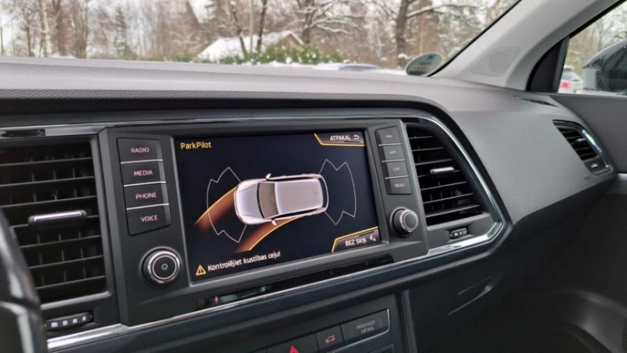 Grey SEAT Ateca 2017 in Riga, with an engine capacity of 1.60 L and mileage of 186 thousand km for 13990 €, photo 26 on AUTOMOTO.COM.LV