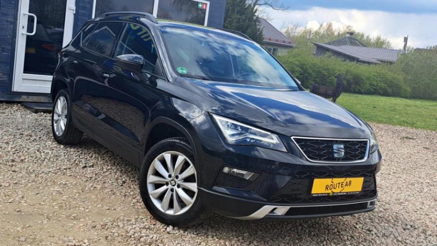 Grey SEAT Ateca 2017 in Riga, with an engine capacity of 1.60 L and mileage of 186 thousand km for 13990 €, photo 63 on AUTOMOTO.COM.LV