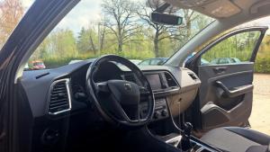Grey SEAT Ateca 2017 in Riga, with an engine capacity of 1.60 L and mileage of 186 thousand km for 13990 €, photo 83 on AUTOMOTO.COM.LV