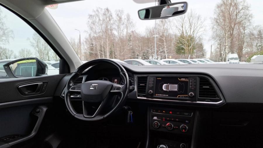 Grey SEAT Ateca 2017 in Riga, with an engine capacity of 1.60 L and mileage of 186 thousand km for 13990 €, photo 94 on AUTOMOTO.COM.LV