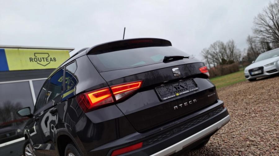 Grey SEAT Ateca 2017 in Riga, with an engine capacity of 1.60 L and mileage of 186 thousand km for 13990 €, photo 112 on AUTOMOTO.COM.LV