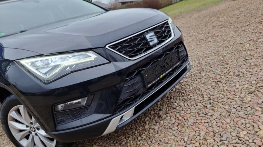 Grey SEAT Ateca 2017 in Riga, with an engine capacity of 1.60 L and mileage of 186 thousand km for 13990 €, photo 116 on AUTOMOTO.COM.LV