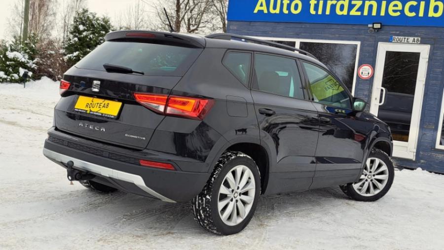 Grey SEAT Ateca 2017 in Riga, with an engine capacity of 1.60 L and mileage of 186 thousand km for 13990 €, photo 123 on AUTOMOTO.COM.LV