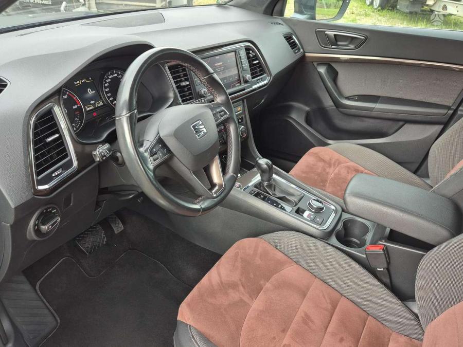 Pelēks SEAT Ateca 2017 Kauņa, ar dzinēja tilpumu 1.97 L un nobraukumu 289 tūkst. km par 11798 €, foto 9 vietnē AUTOMOTO.COM.LV