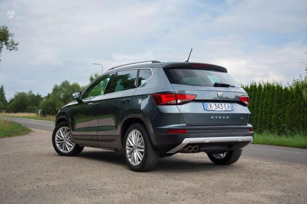 Pelēks SEAT Ateca 2017 Elektrėnai, ar dzinēja tilpumu 1.97 L un nobraukumu 230 tūkst. km par 13880 €, foto 3 vietnē AUTOMOTO.COM.LV