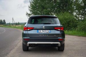 Grey SEAT Ateca 2017 in Elektrenai, with an engine capacity of 1.97 L and mileage of 230 thousand km for 13880 €, photo 5 on AUTOMOTO.COM.LV