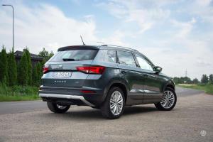 Grey SEAT Ateca 2017 in Elektrenai, with an engine capacity of 1.97 L and mileage of 230 thousand km for 13880 €, photo 6 on AUTOMOTO.COM.LV