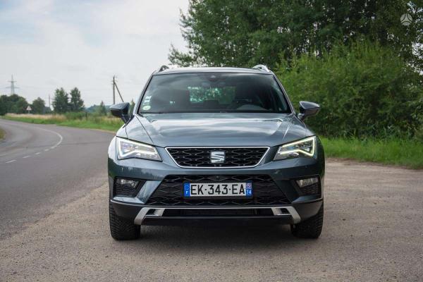 Pelēks SEAT Ateca 2017 Elektrėnai, ar dzinēja tilpumu 1.97 L un nobraukumu 230 tūkst. km par 13880 €, foto 8 vietnē AUTOMOTO.COM.LV