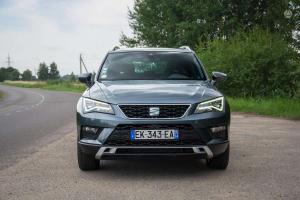 Grey SEAT Ateca 2017 in Elektrenai, with an engine capacity of 1.97 L and mileage of 230 thousand km for 13880 €, photo 9 on AUTOMOTO.COM.LV